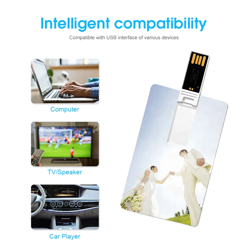 Abs Usb Flash Drives Card Usb Flash Drives 128MB to 64GB Plastic Card Usb Classic Promo Flash ...