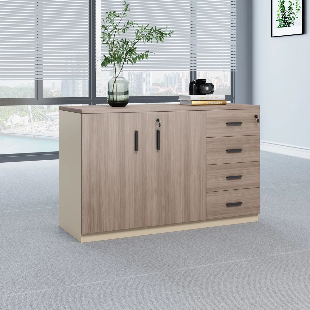 High Quality Wooden Bookshelf MDF Drawer Panel Filing Cabinet Hanging ...