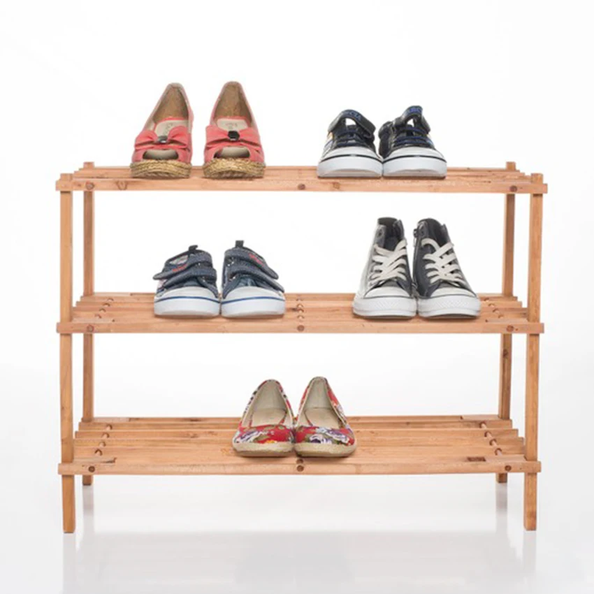 Wholesale 3-tiers Customized Size Gray Bamboo 3-tiers Wooden Bamboo ...