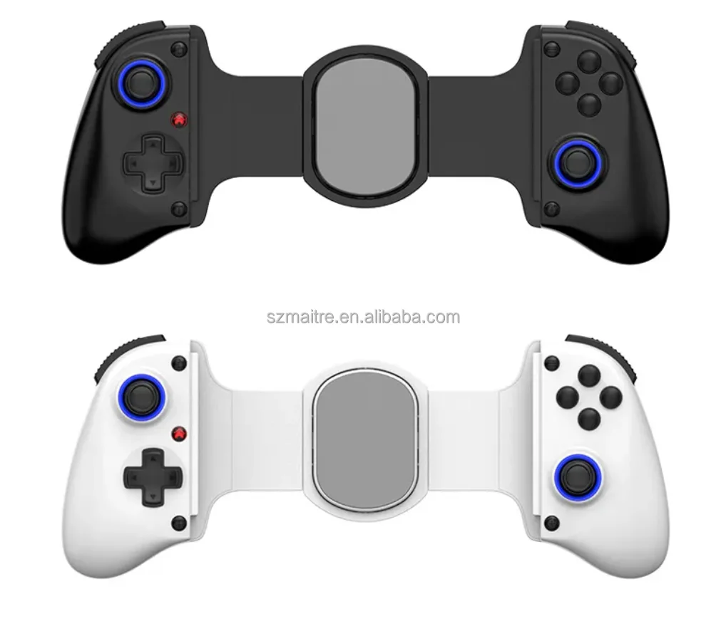 BSP-D11 Telescopic Game Controller RGB Light Phone Stretching Gamepad 6 ...