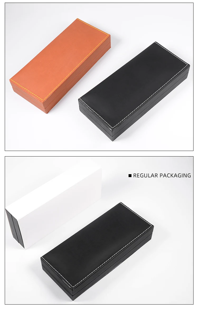 New Big Black PU Box for Metal Pen - Recyclable Gift Box