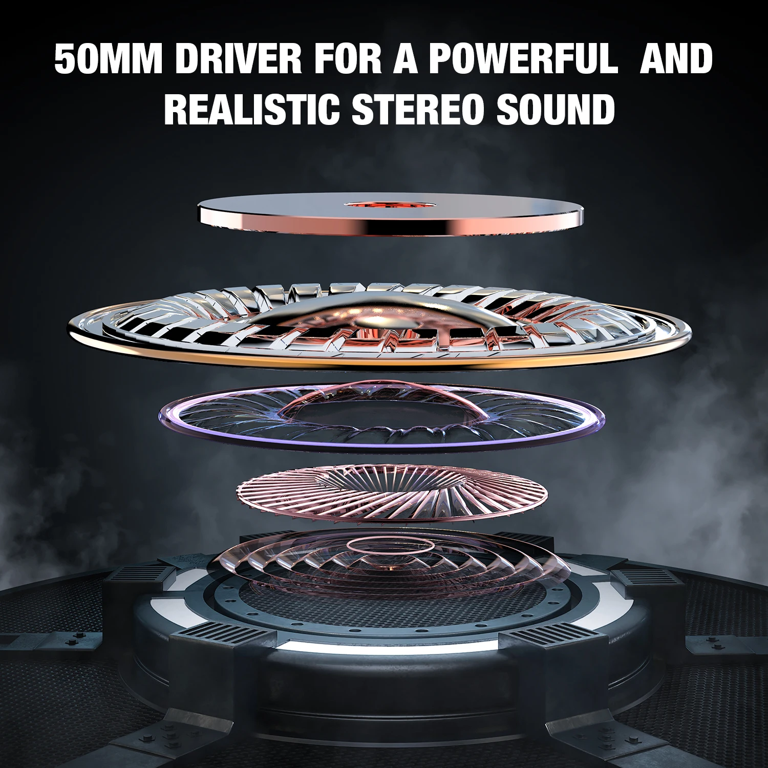 Onikuma X9 Blue LED Light Microphone Gaming Headset Gaming Headphones ...