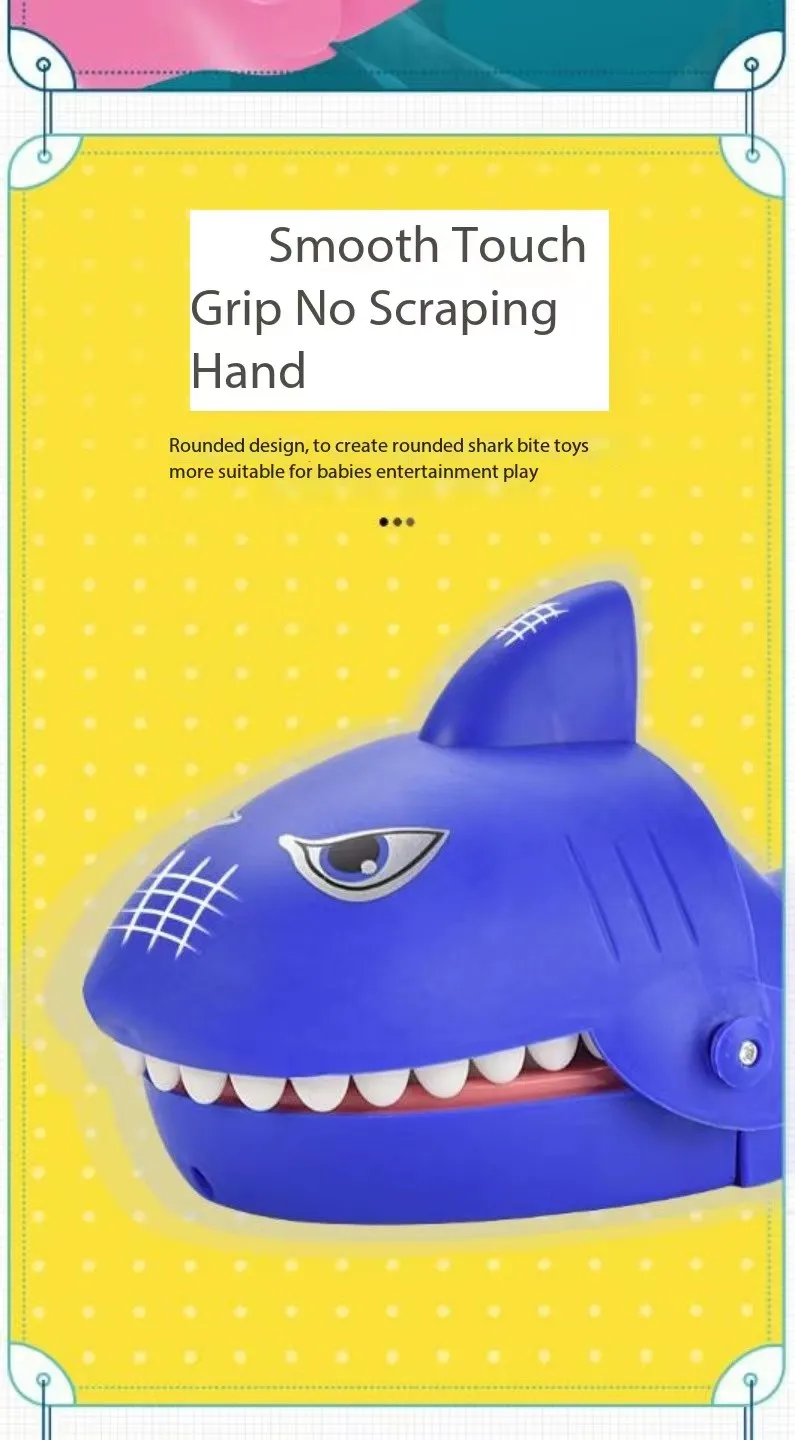Children Large Crocodile Shark Mouth Dentist Bite Finger Game Novelty ...