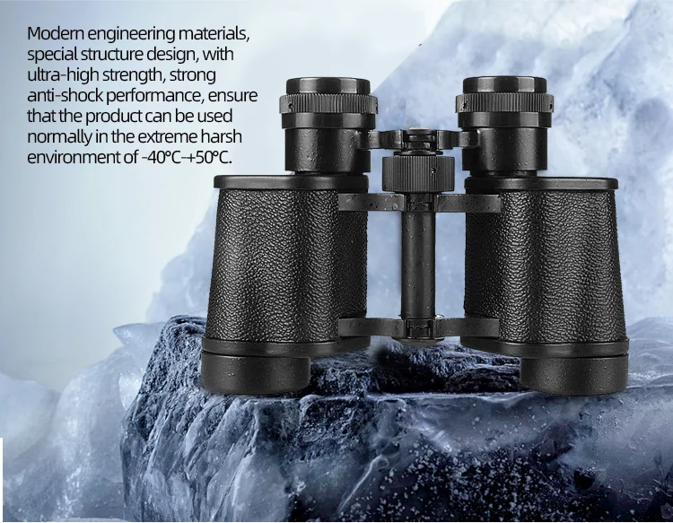 Russian Binocular Full Metal Telescope Black Waterproof Professional Hd ...