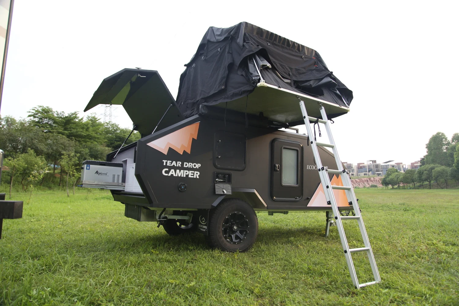 Ecocampor Lightweight off-Grid Camping Trailer for Off-road