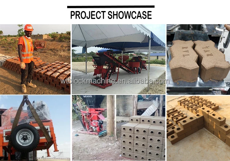 WT5-10 Clay Brick Machine - Sustainable Interlocking Bricks