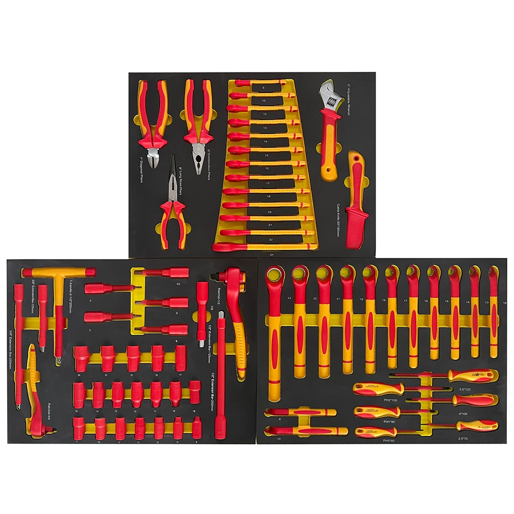 71pcs 1000v Vde Insulation Explosion-proof New Energy Hand Tool Sets ...