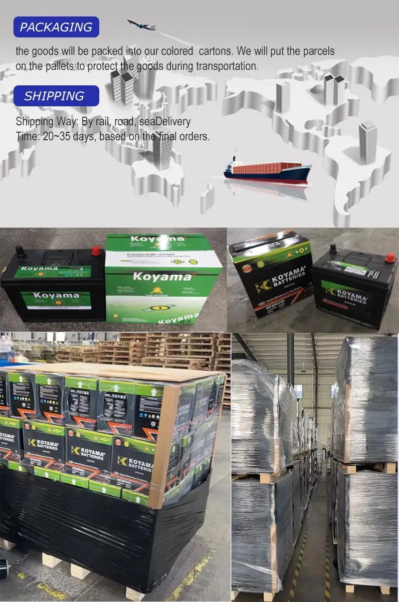 12volt Car Battery Mf75d23l Lead Acid Battery 12v65ah Automotive ...