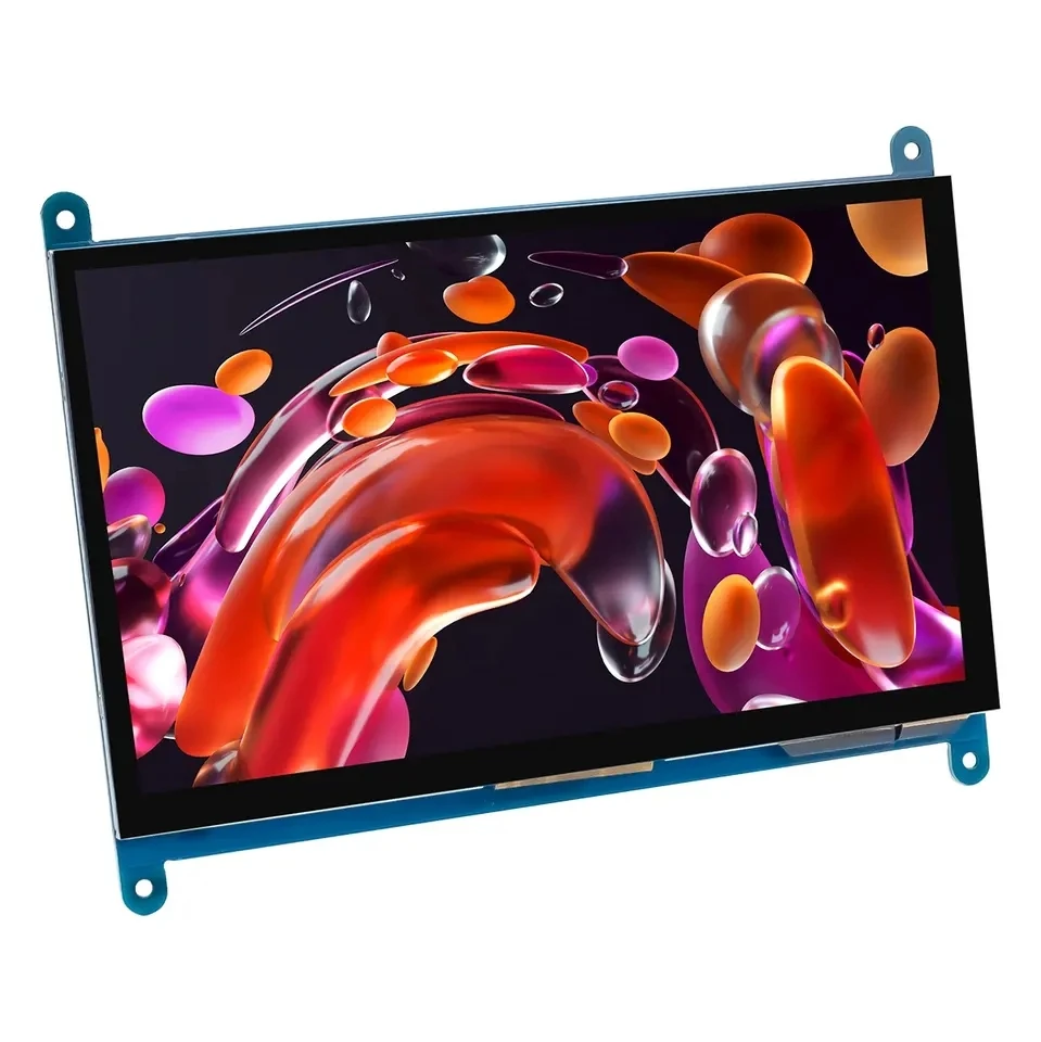 Raspberry Pi 4 Display 7 Inch Hdm 1024*600 Usb Ips Capacitive Touch Screen Monitor For Computer ...
