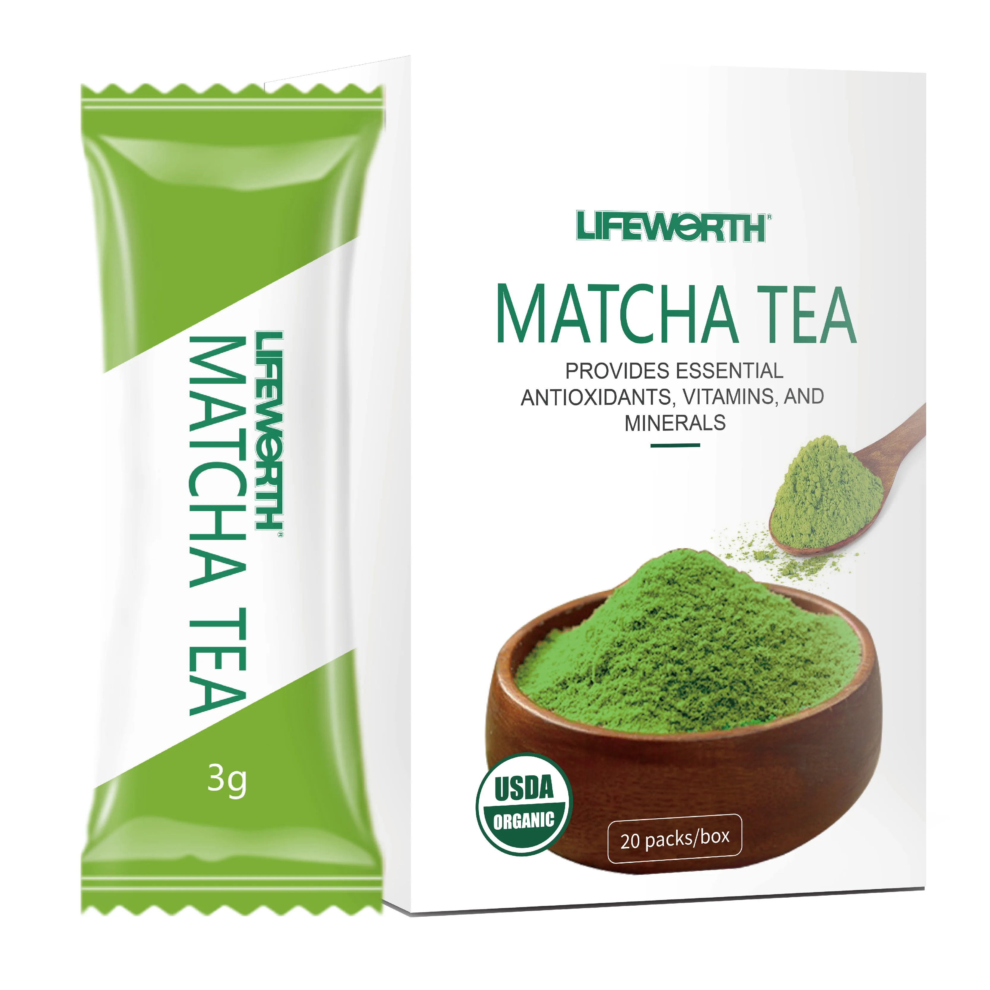 Alibaba.com: Lifeworth Matcha Powder, Organic Health Tea, Antioxidant ...