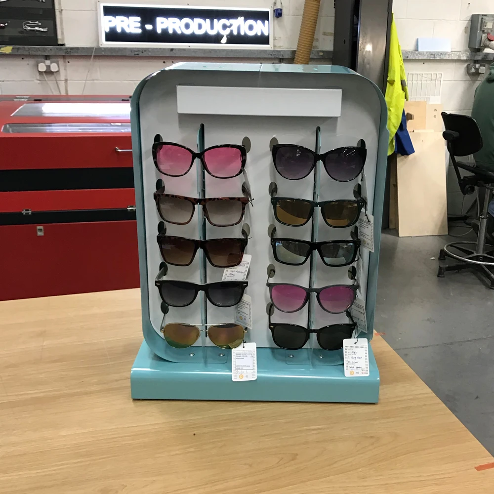 Optical Shop Metal Eyeglasses Sunglasses Display Rack