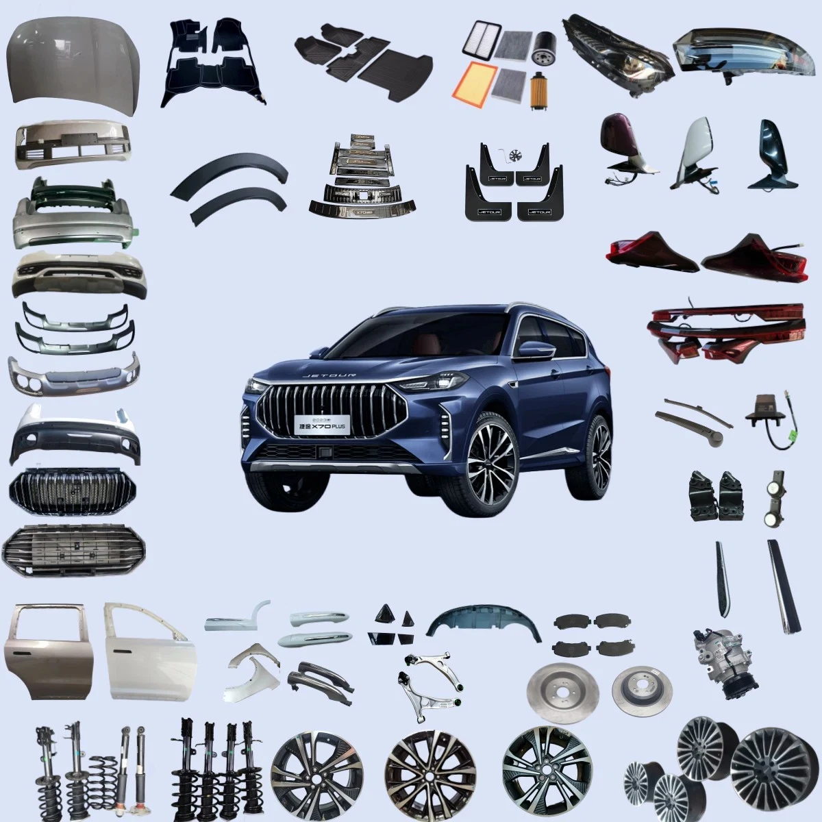 Jetour X70 Plus Car Original Accessories - Air Filter & Bumper