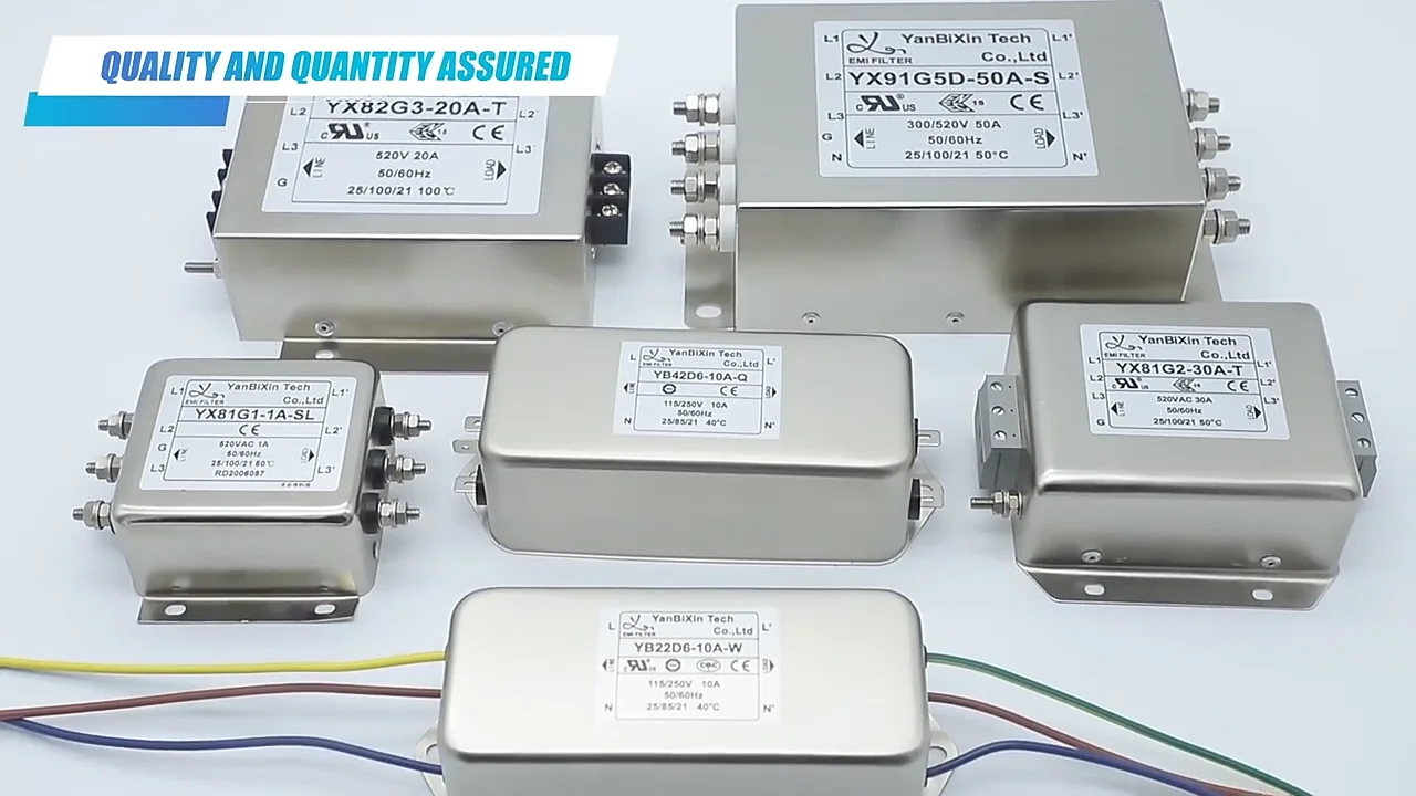 Anbixin - Buy Filtro De Tres Hilos Trifásico,Filtro Trifásico De Rfi ...