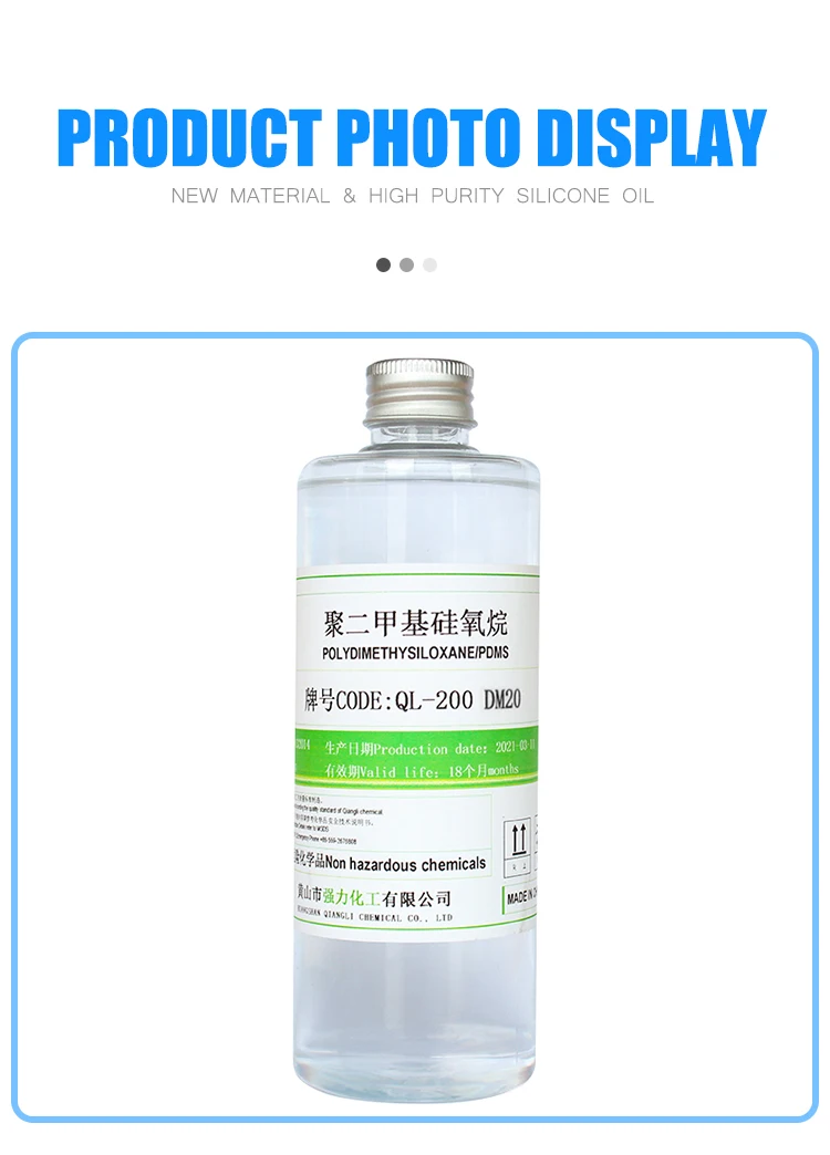 Polydimethylsiloxane Silicone Fluids Low Viscosity Silicone Dimethicone ...