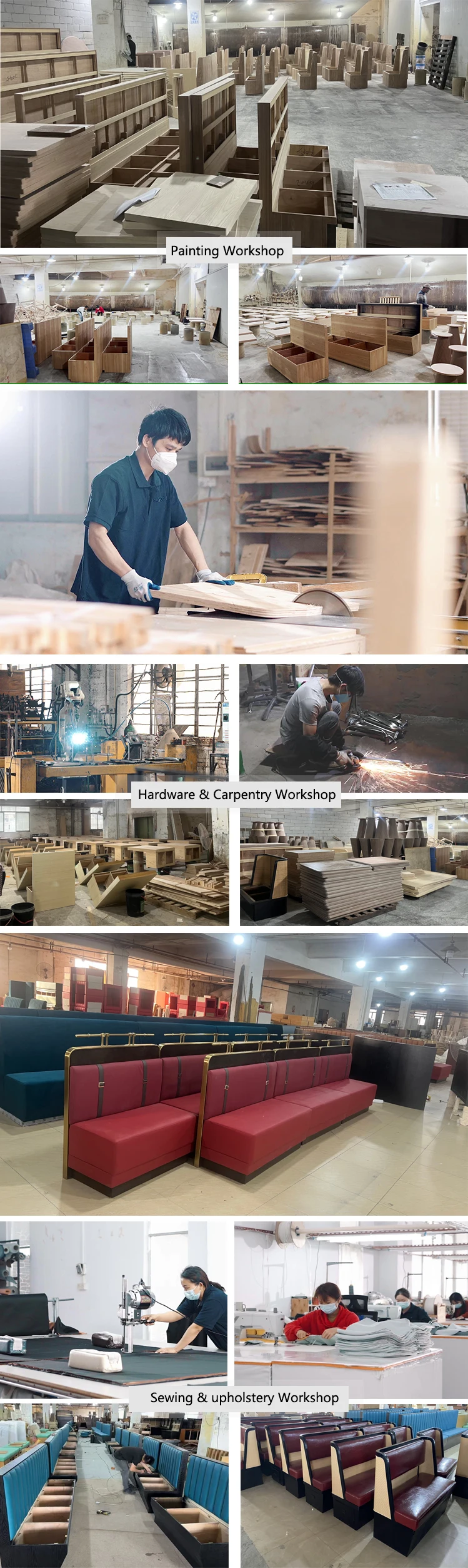 Custom Design Restaurant Bench Seating Coffee Shop Furniture Restaurant ...