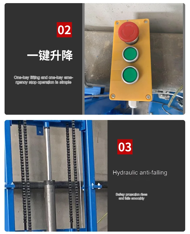 New Design Small Portable Electric Cargo Lift Platform Mini Warehouse ...