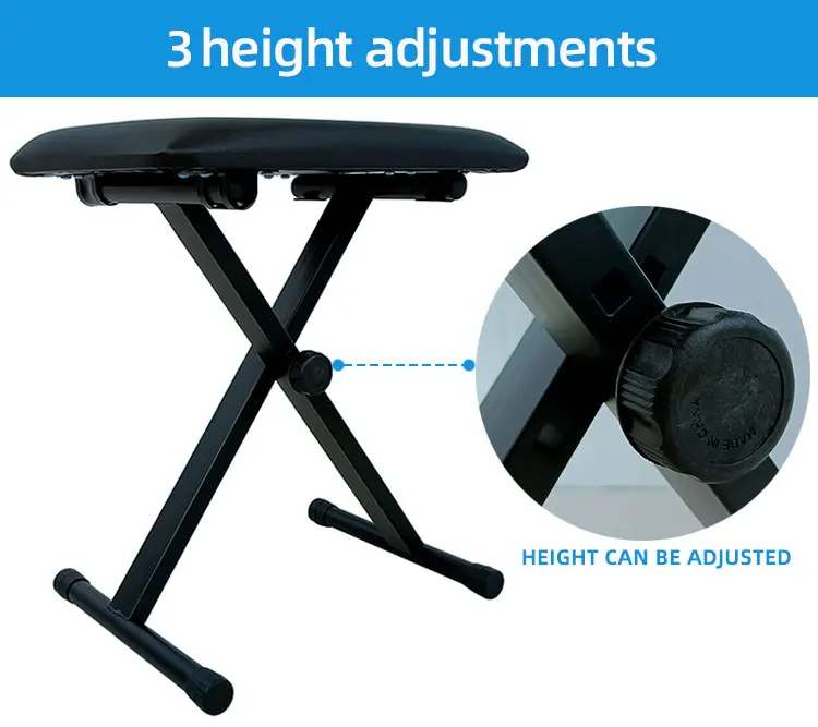 Factory Wholesale Electronic Piano Stool Three Height Adjustment ...