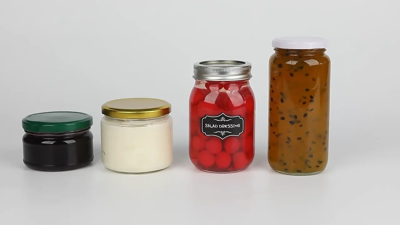 Reusable Metal Lug Cover Kitchen Spice Seasoning Chilli Sauce Clear ...