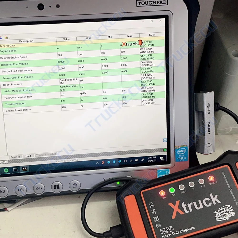 Universal Gasoline Diagnostic Machine for Trucks & Excavators