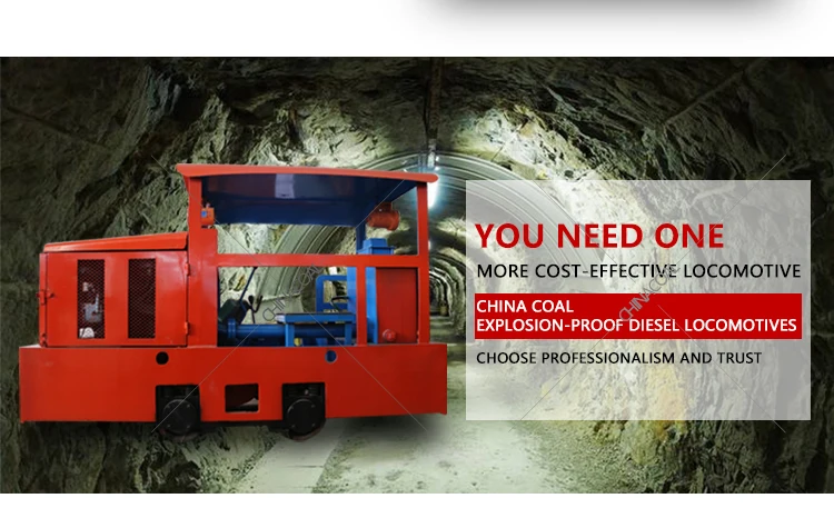 Coal Mine Explosion-proof Locomotive Railway Train Electric Diesel ...