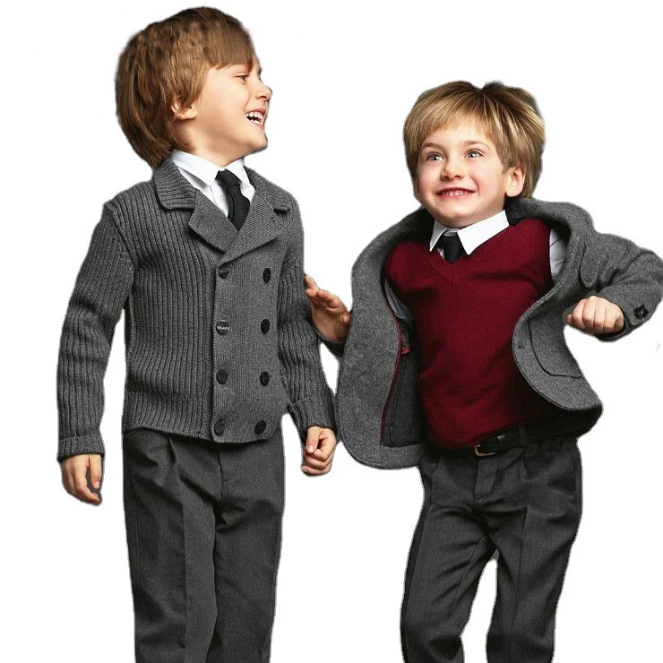 Custom Wholesale Children Clothes Boys Sweater Suits - Buy Clothes Boys ...