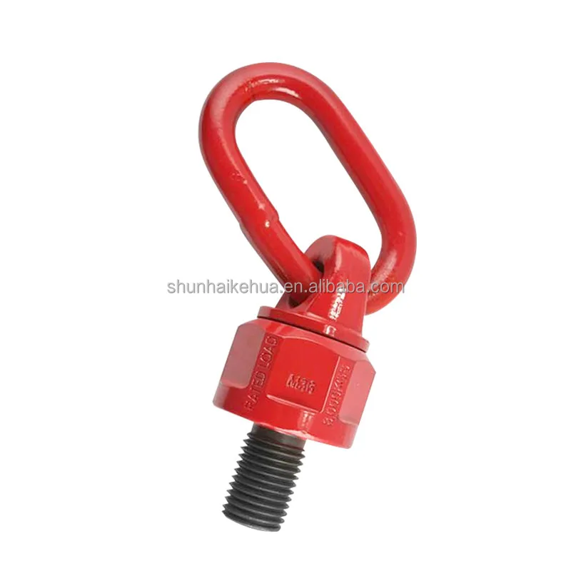 31.8 G80 Swivel Hoist Ring DAWSON UNC Thread Double Swivel Shackle G80 ...