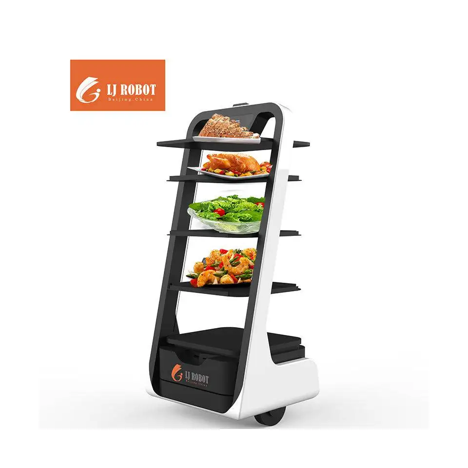 OEM Artificial Intelligent Food Delivery Robot Waiter for Restaurant ...