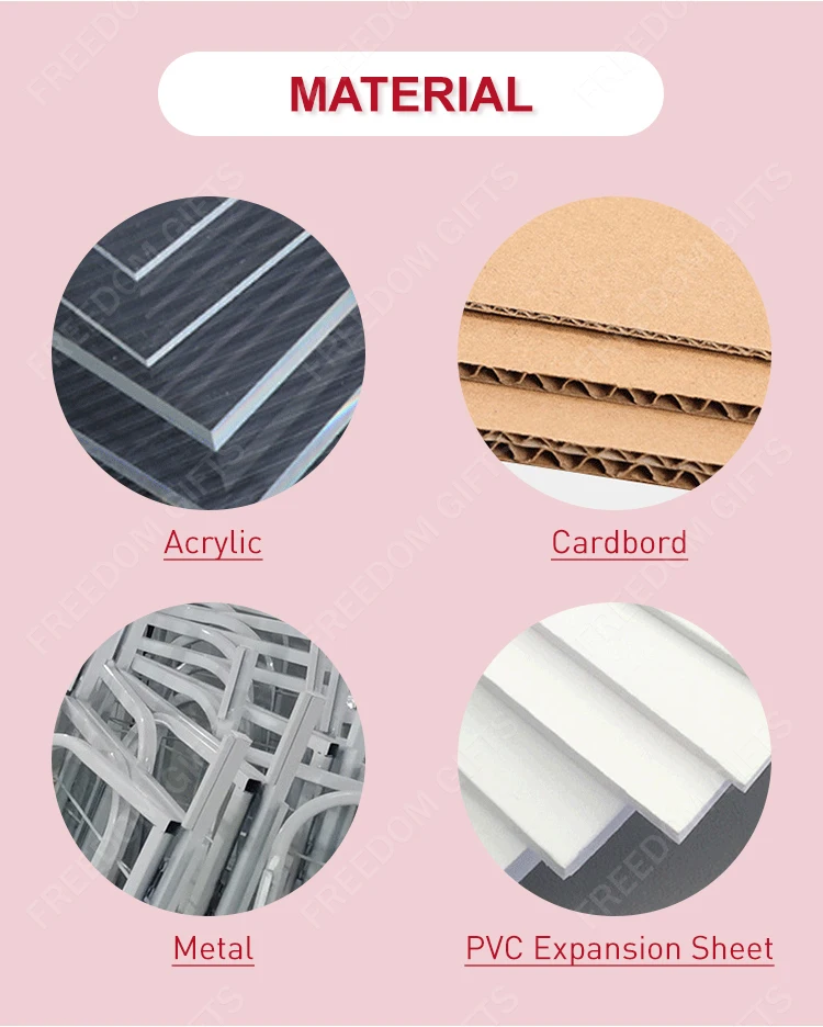 4-layer Pvc Expansion Sheet Foam Board Display Stand For Advertising ...