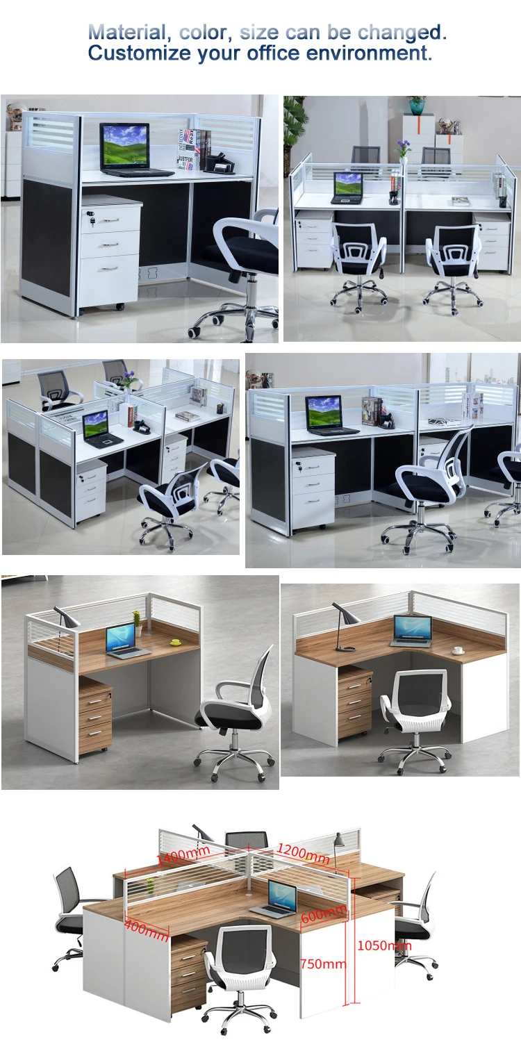 Modern Office Workstations Desk Call Center Cubicle Workstation Office ...
