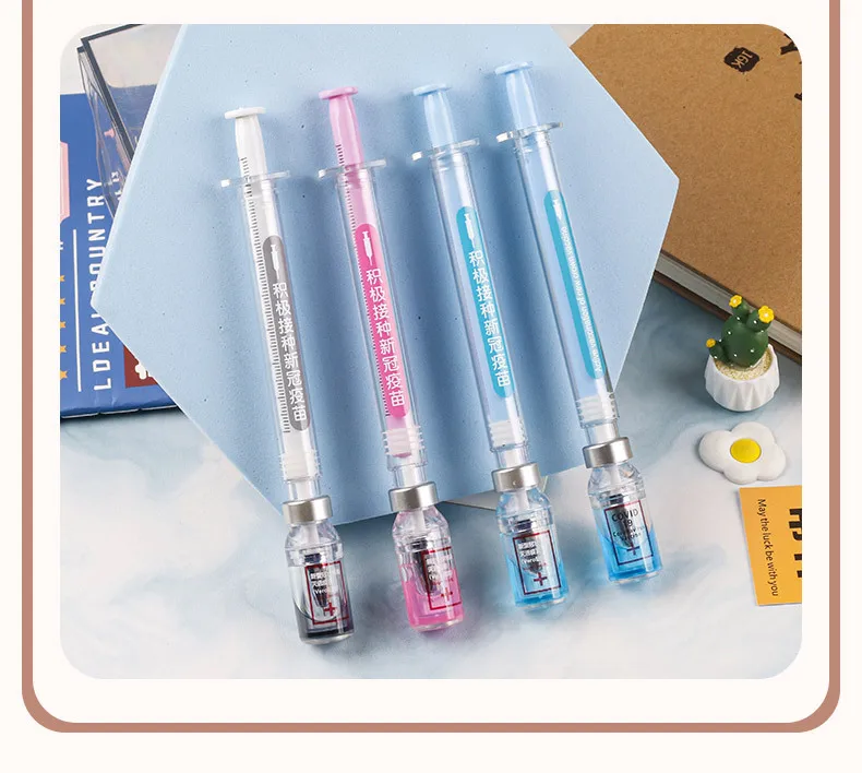 2024 Vaccine Rollerball Pen - Cute & Functional Writing Tool
