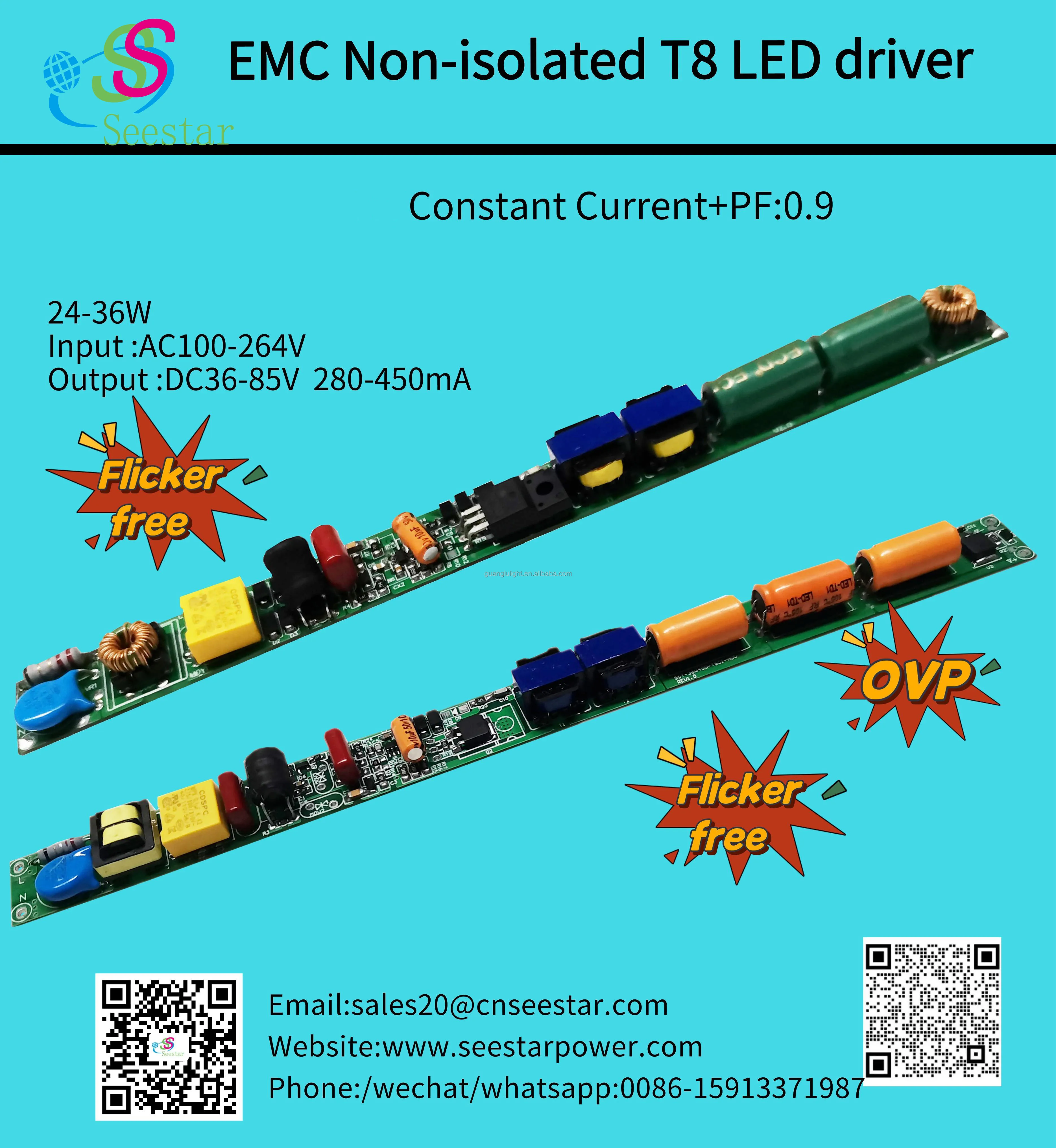 Seestar Emc Non-isolated Pf>0.9 Ac100-264v Dc36-85v 240ma 10w 12w 15w ...