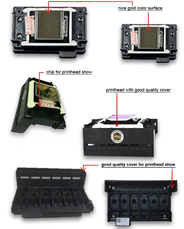 Plusjet New Original Xp600 Print Head Dx11 Printhead For Epson F1080-a1 ...