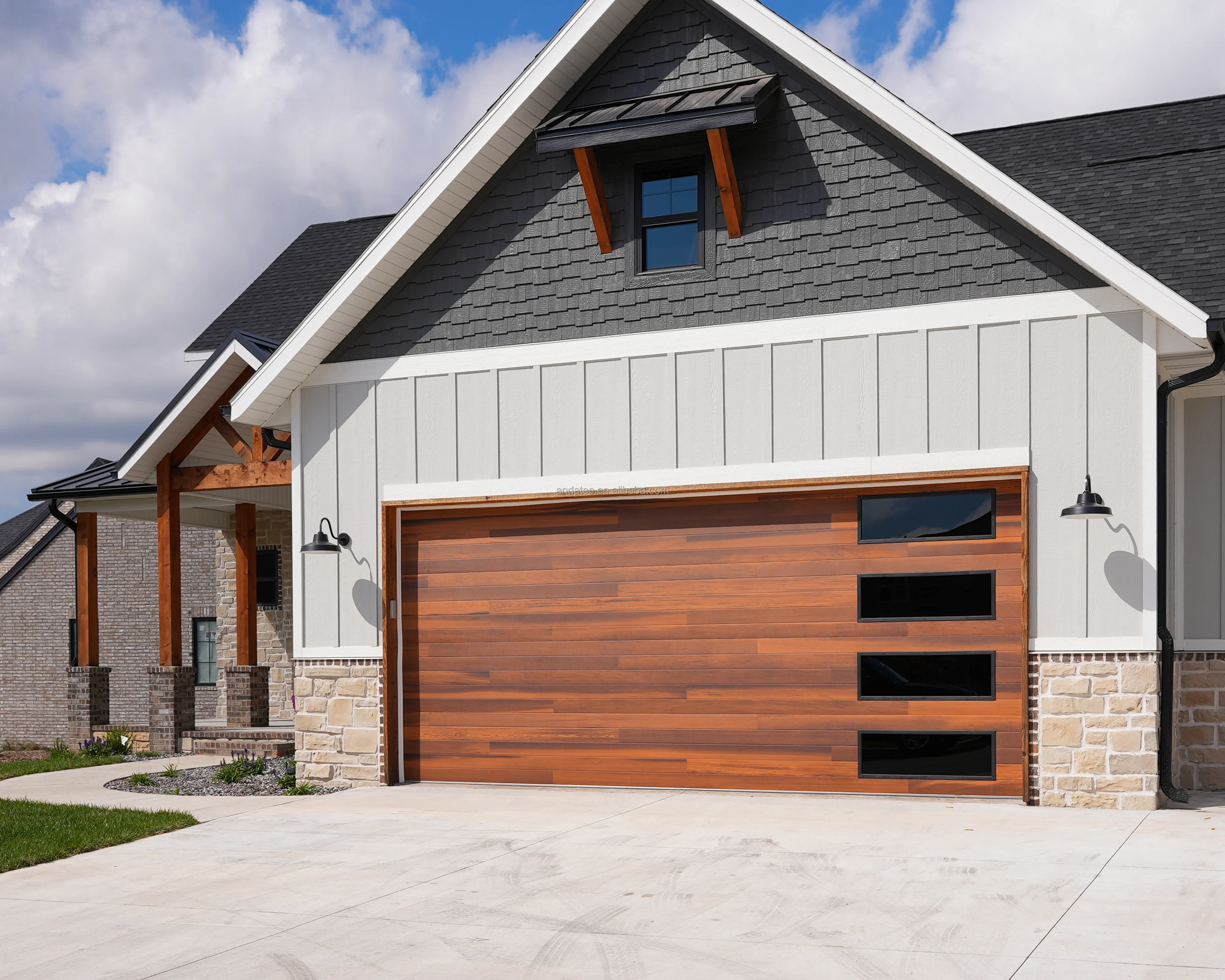 Sliding Overhead Sectional Garage Door - Durable & Stylish