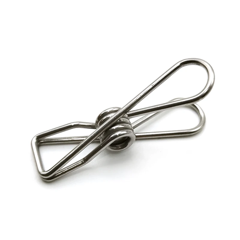 Wire 304 Metal Cloth Peg Torsion Spring Socks Hanging Pegs Spring Clips ...