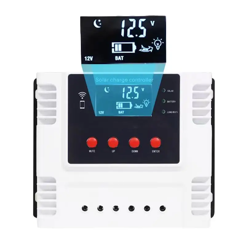 High power solar charge controller for solar energy system 12V/24V/48V ...
