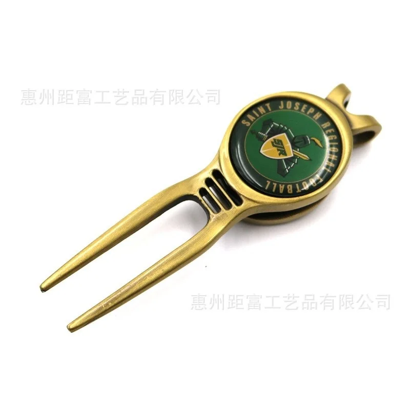 Custom Golf Magnetic Divot Tools Set Zinc Alloy with Belt Clip and ...