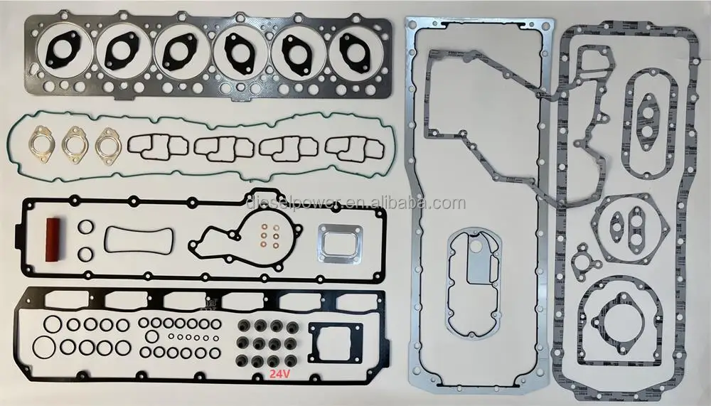 DIESEL ENGINE PARTS OVERHAUL REPAIR KIT TOP CYLINDER HEAD GASKET SET ...