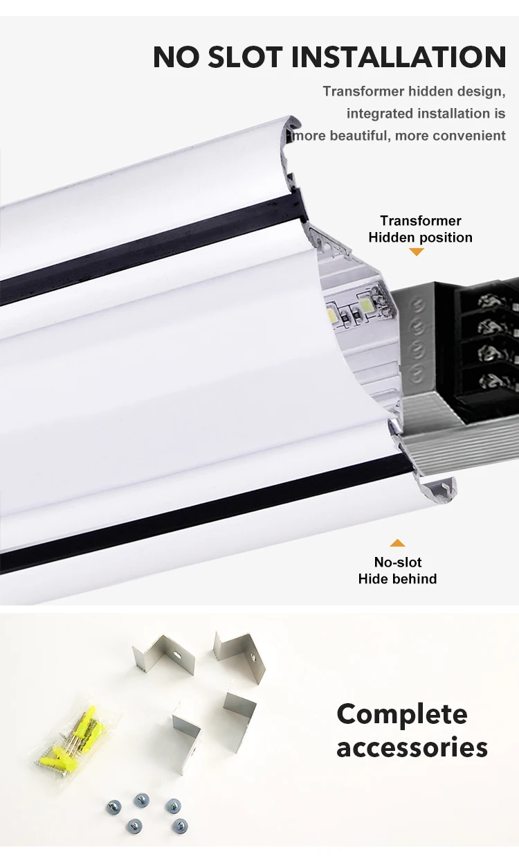 Ceiling Cabinet Linea Lamp Channel Extrusion With Pc Hmct Cover Surface ...