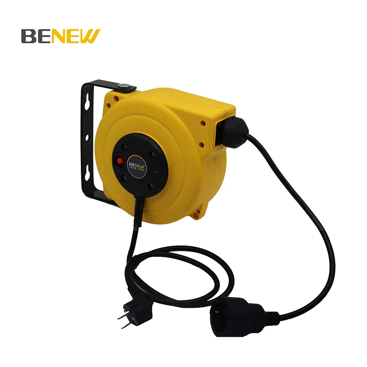 50ft Zd70 European Small Retractable Cable Reel H05vv-f/h07rn-f 3g*1 ...