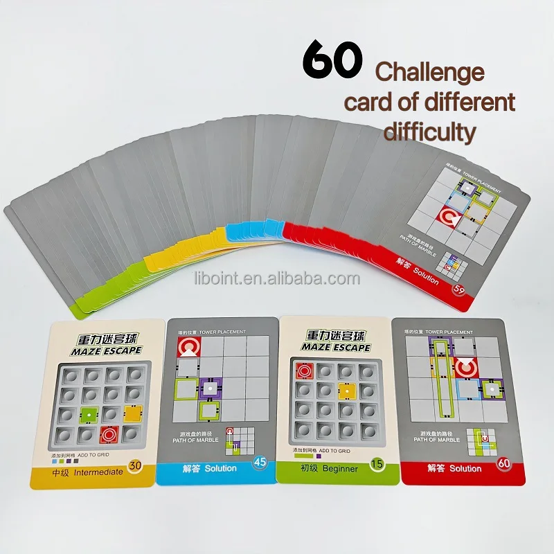 Gravity Escape Falling Marble Toys Kids Labyrinth Ball Logic Games ...