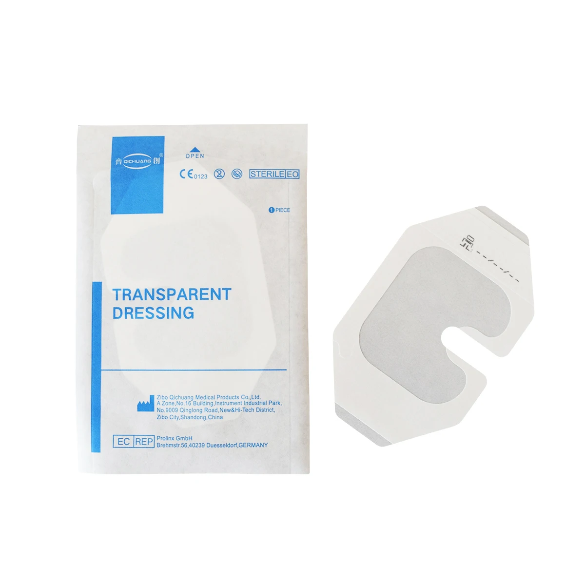 6cm*7cm E.O. Sterile Transparent IV Wound Dressing IV Cannula U Port ...