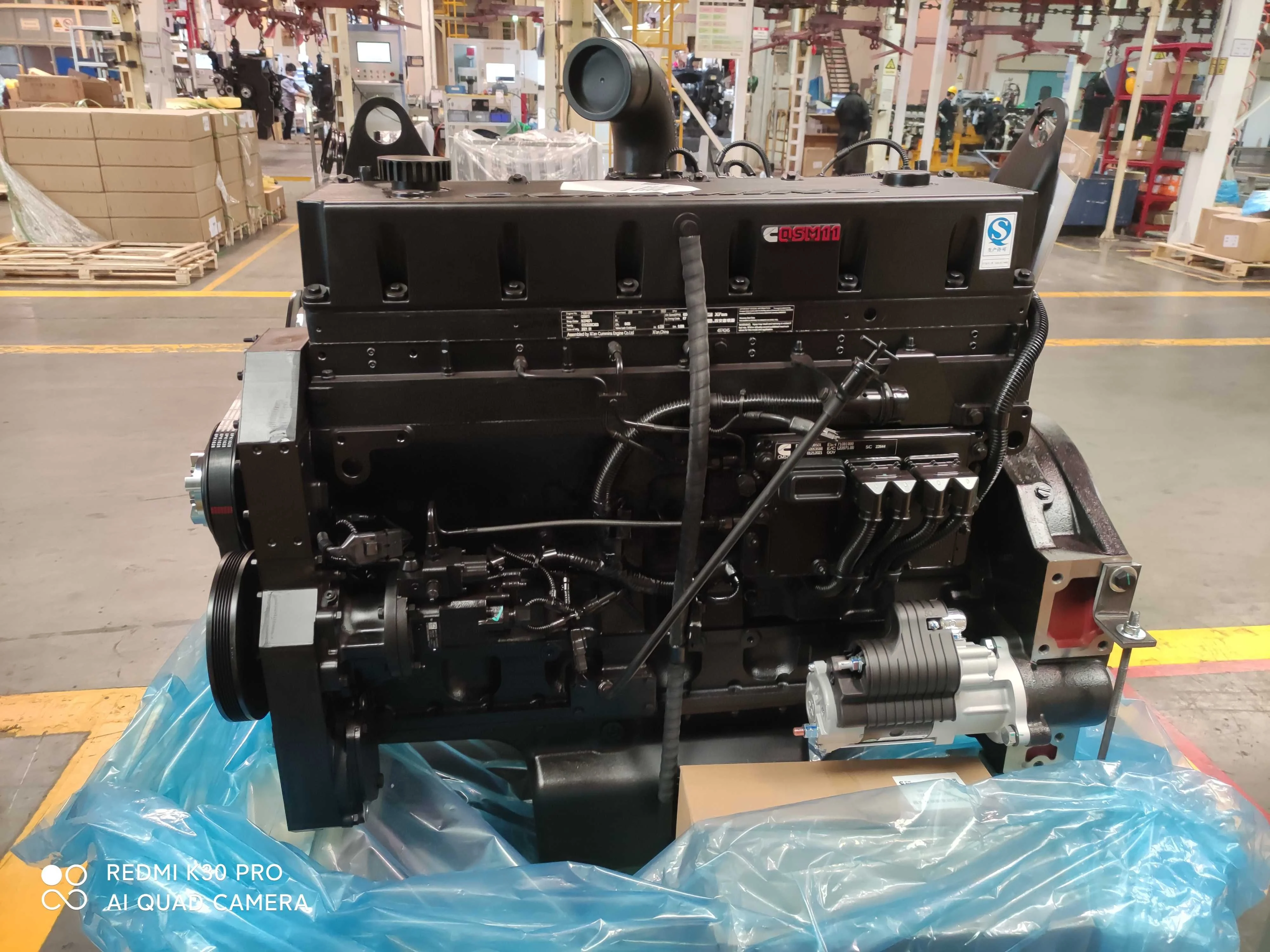 Original Cummin 300hp Diesel Engine QSM11 for Construction