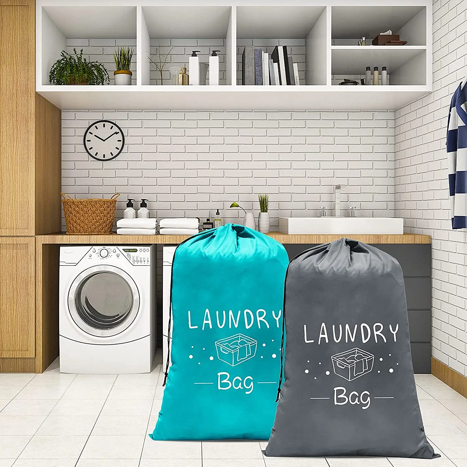 Durable Laundry Bag with Custom Logo - Perfect for Travel