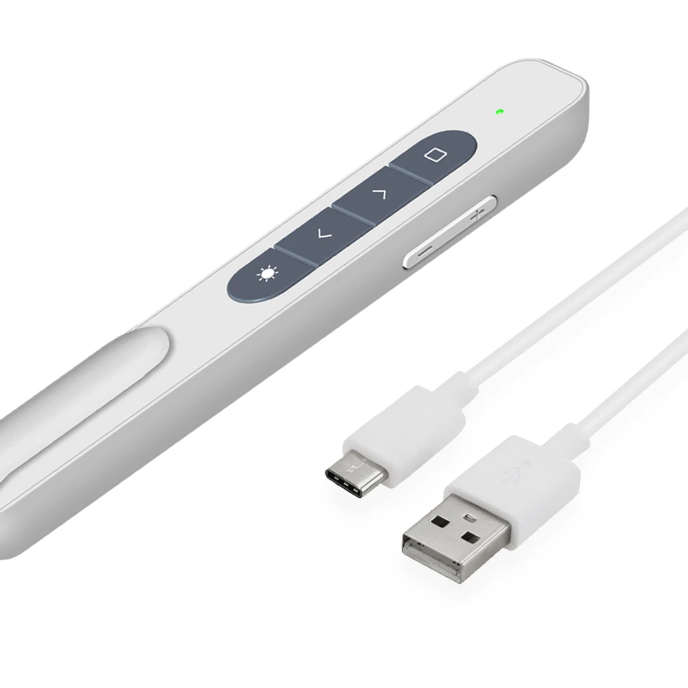 2023 Wireless Presenter Pen With Red Pointers Usb Pen Rf Remote Control ...