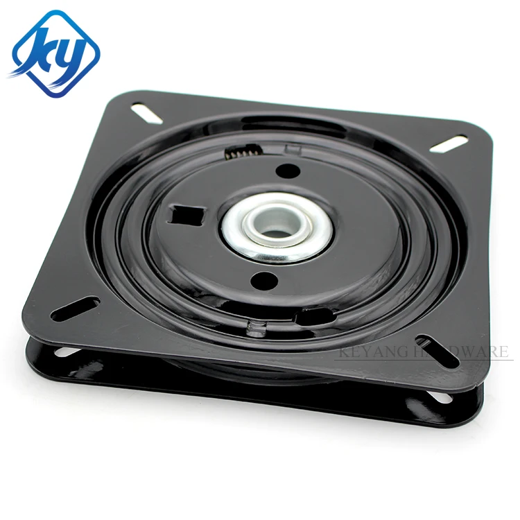 9 Inch Square Swivel Plate - Durable Memory Return Mechanism