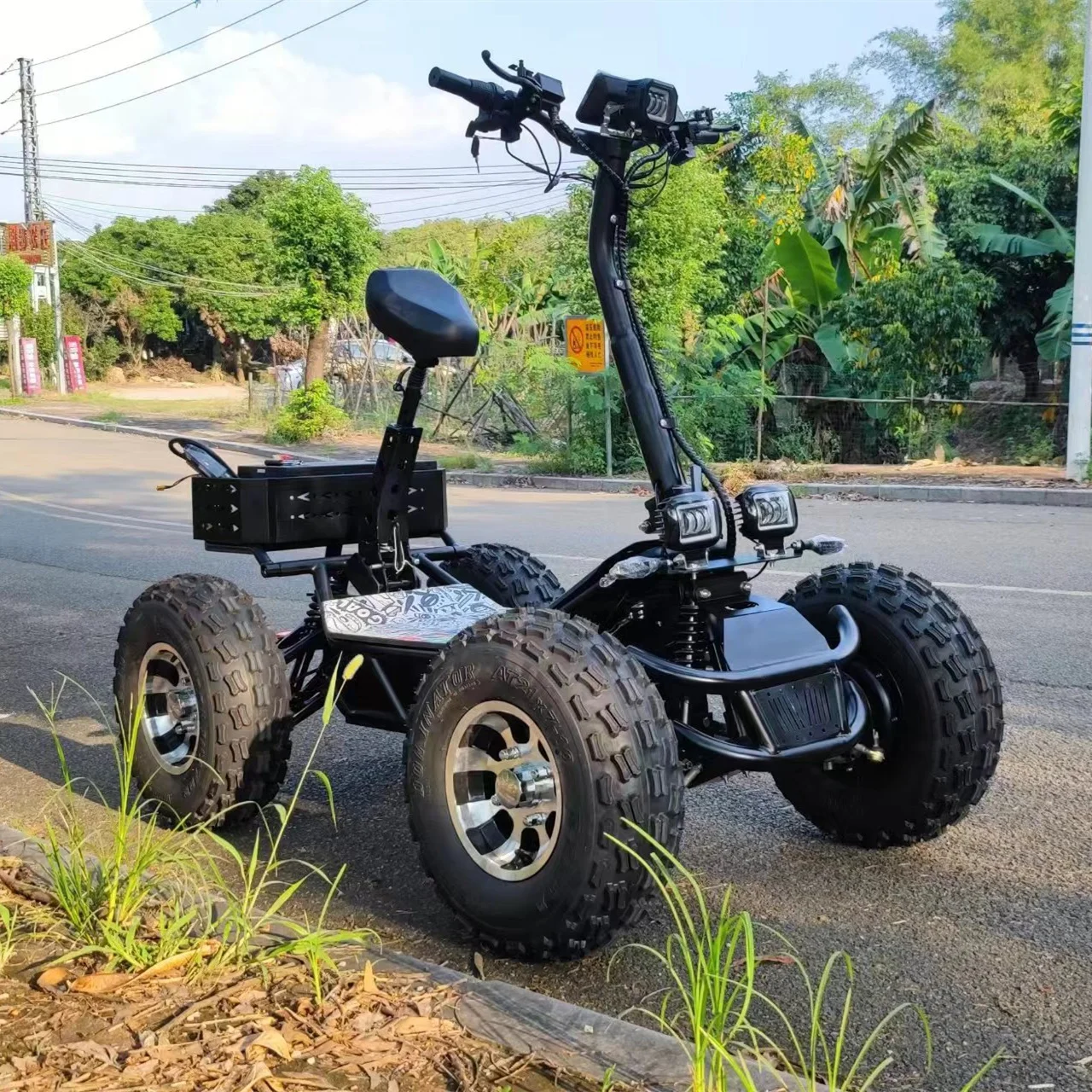Good Off-road Performance Adult Electric Quad Bike Powerful Four Atv ...