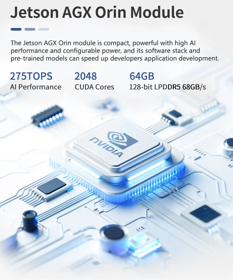Jetson AGX Orin 32G AI Edge Computer - Fanless & Stock Server