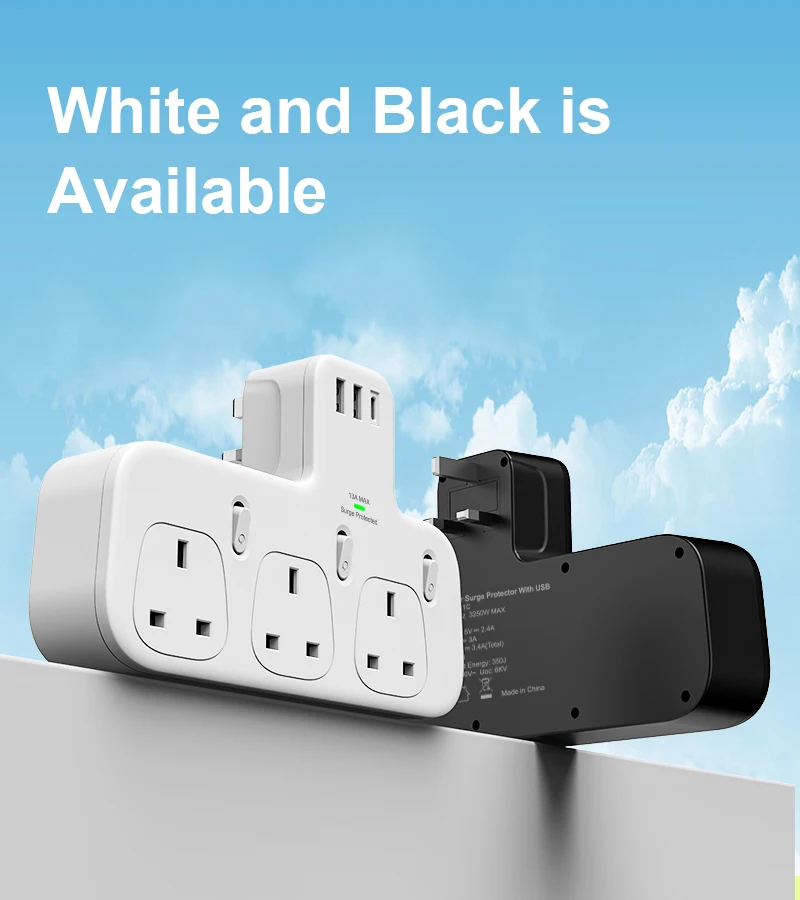 3 Way Plug Adapter - Efficient Power Extension Solution