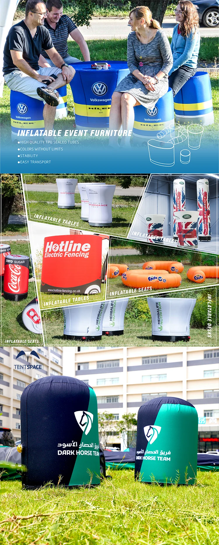 Portable Trade Show Event Club Exhibition Booth air Tight air sealed ...