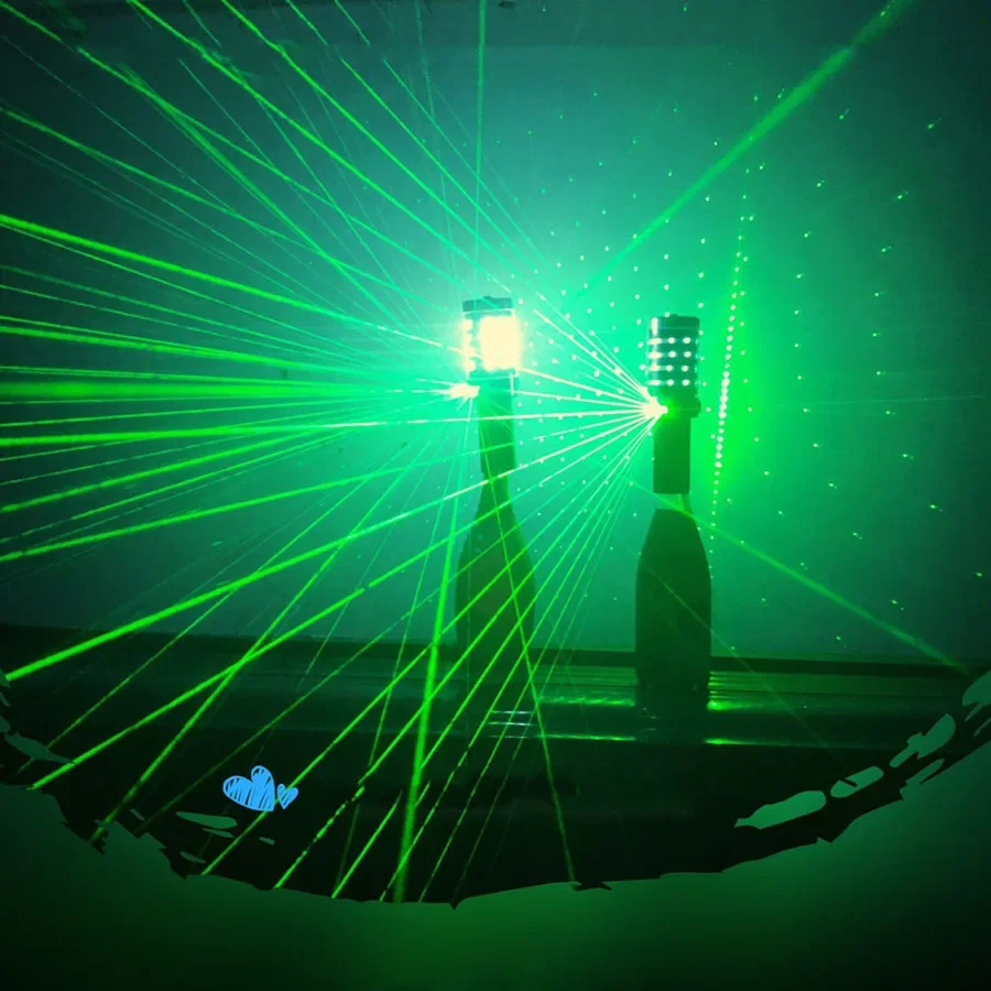 Aluminum Rechargeable Flash Stick Champagne Bottle Service LED Strobe ...